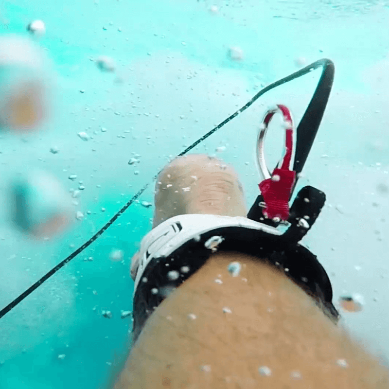 Quick Release Pin Leash - Big Wave Riding