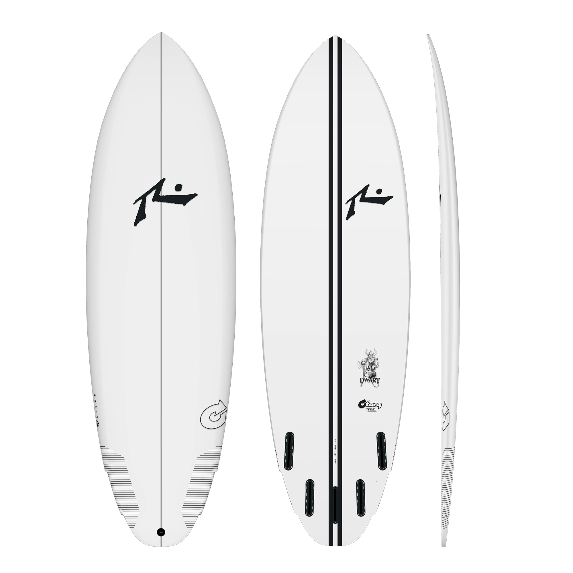 Rusty / Torq Dwart 5'8 Surfboard For Sale - Tidal Surf