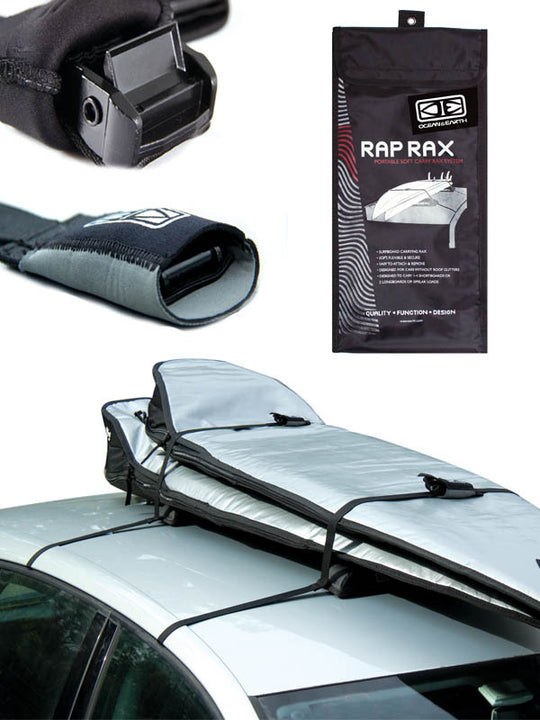 Surfboard Rap Rax - Soft roof rack system For Sale - Tidal Surf
